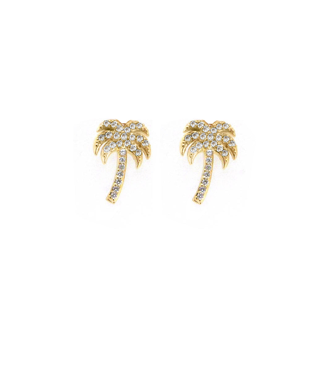 Palm Tree Studs – Aishas
